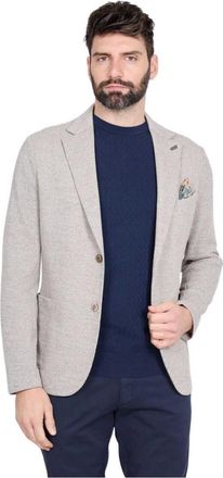 Bob Homme, Vestes, Gris, Taille: 2XL Giacca monopetto slim