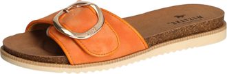 Mustang Jeans Mustang Damen Pantoletten Orange EU 40