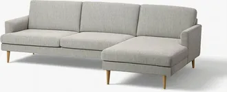 IKEA GRILLSTORP / SMEDSTORP 4er-Sofa mit R&eacute;camiere rechts