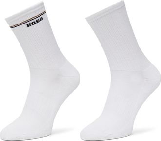 HUGO BOSS Lange Socken BOSS 50502113 Weiß