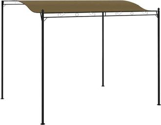vidaXL Vidaxl - Auvent de parasol 3x2,4 m Taupe 180 g/m&sup2;