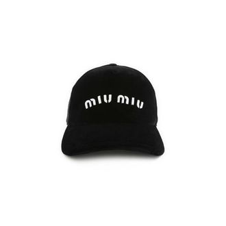 Miu Miu Casquette en velours