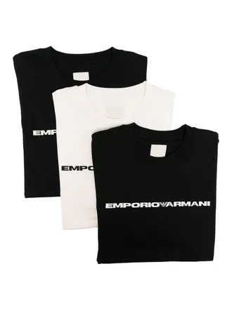 Emporio Armani Pull Col Rond - Multicolore