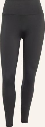 adidas Optime Workout 3-Streifen 7/8 Leggings schwarz