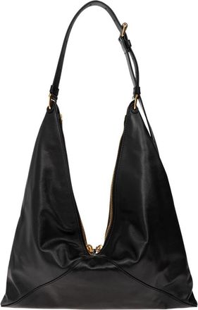 Moschino Umh&auml;ngetasche aus Leder - - Bags - Damen - Schwarzk - ONE SIZE