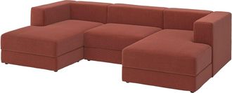 IKEA J&Auml;TTEBO 3,5er-Sitzelement mit R&eacute;camieren