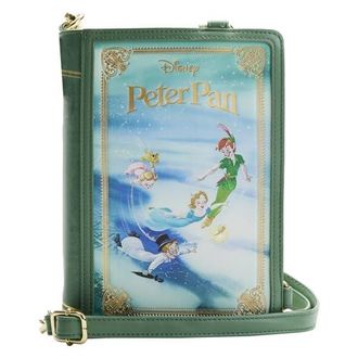 Loungefly Sac A Main Convertible Disney - Peter Pan Book Series - 0671803418516, vert, Mini