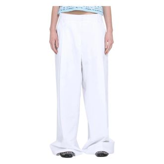 N&deg;21 Weite Hosen - - Trousers - Damen - Wei&szlig; - S