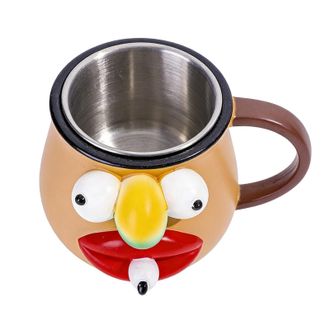 Generico Humorvolle Kaffeetasse - lustige Tasse f&uuml;r Erwachsene, 350 ml, niedliche Milch, aus Keramik, f&uuml;r Zuhause, K&uuml;che, Wohnzimmer, Schlafzimmer, B&uuml;ro, Wohnu