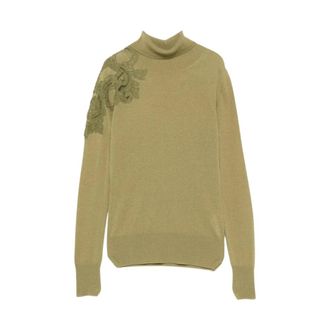 Ermanno Scervino Jersey - - Knitwear - Damen - Gr&uuml;n - M