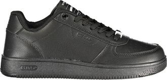 Gas Schwarze Polyurethan Damen Sneaker