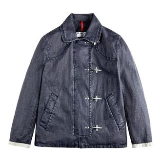 Fay Homme, Vestes, Bleu, Taille: XL Giacca