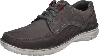 Josef Seibel Herren Bequemschuhe Anvers 91,Weite K (Extra weit),Wechselfußbett,Schnuerer,straßenschuhe,Schnuerung,Granit-Kombi,46 EU