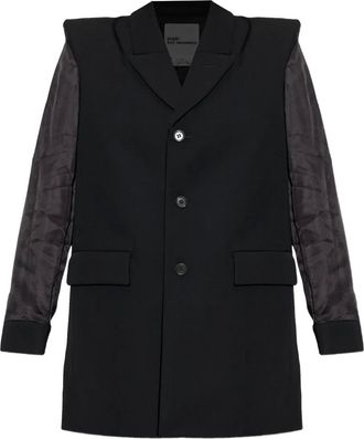 Comme Des Garçons Sakko mit Kontrasteinsätzen - Schwarz