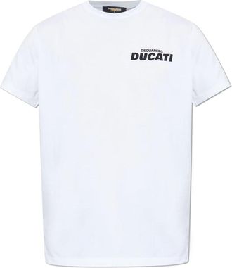 Dsquared2 Homme, Tops, Blanc, Taille: XL X Ducati