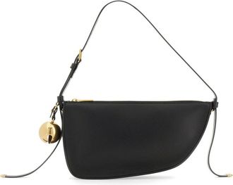 Burberry Womens Shoulder Bag Shield Black