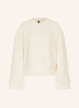 Sweaty Betty Cropped-Sweatshirt Peaceful weiss