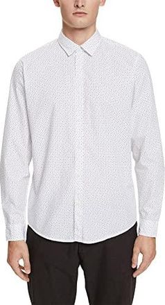 Esprit 992ee2f304 Chemise, 100 / Blanc, L Homme