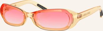 Miu Miu Sonnenbrille Mu c07su gelb