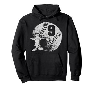 Generic 2014 9. Geburtstag Baseball neun 9 Jahre alte Jungen Kinder Pullover Hoodie