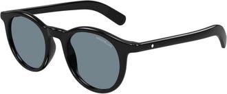 Montblanc Montblanc, Homme, Accessoires, Noir, Taille: 49 MM Lunettes de soleil