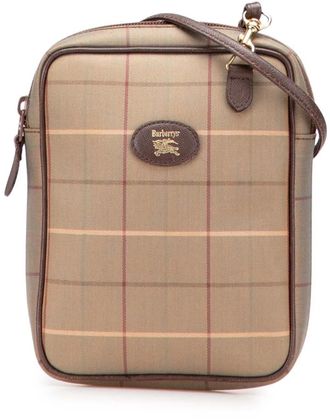 Burberry Hobo Bags - Vintage Check Canvas Crossbody - Gr. unisize - in Braun - f&uuml;r Damen