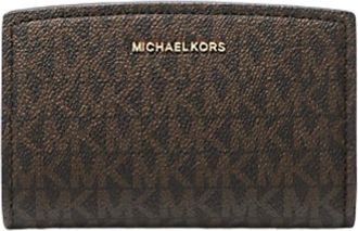 Michael Kors Femme, Accessoires, Brun, Taille: ONE Size Bryant Medium Signature Logo Wallet