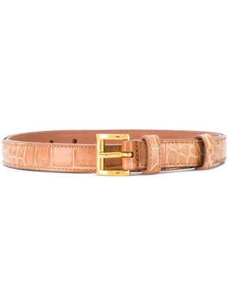 Prada Ceinture fine gaufr&eacute;e Prada