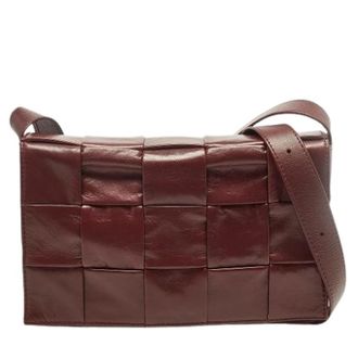 Bottega Veneta Pre-owned Leder Crossbody Bag - - Pre-owned - Damen - Rot - ONE SIZE