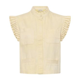 Cream Damen, Blusen & Hemden, Gelb, LGr&ouml;&szlig;e