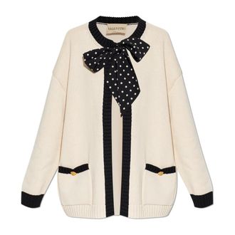 Valentino Garavani Damen, Strickwaren, Beige, SGr&ouml;&szlig;e