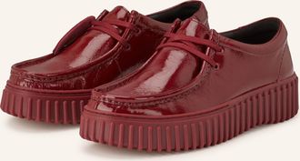 Clarks Lackschn&uuml;rer Torhill Bee rot