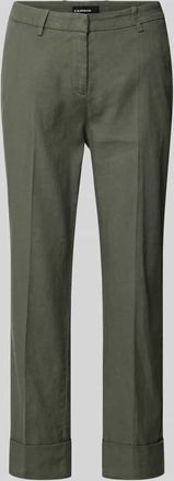 Cambio Leinenhose mit Baumwoll-Anteil