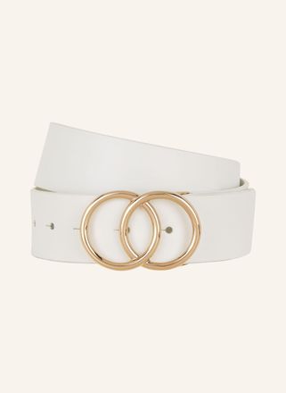 Condor Lederg&uuml;rtel weiss