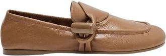Loewe Mocassins Toggle en cuir de veau lisse brillant