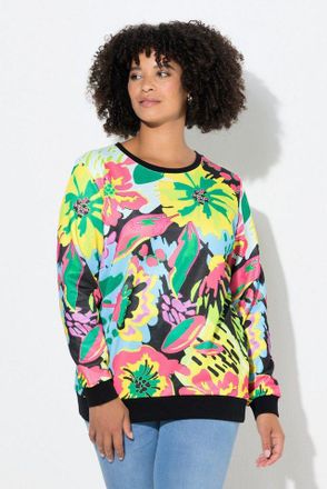 Angel Of Style Sweatshirt Sweatshirt Blumenmuster