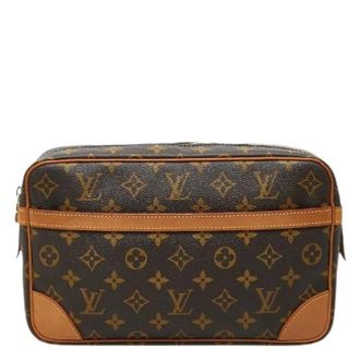Louis Vuitton Pre-owned Monogram Clutch Bag - - Pre-owned - Damen - Braun - ONE SIZE