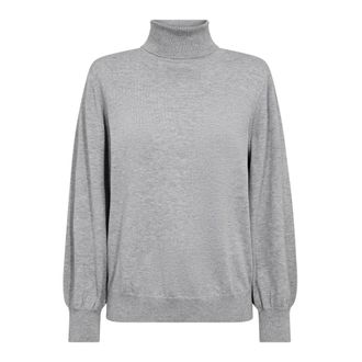 Co'Couture Femme, Pulls, Gris, Taille: 44 FR Cols roul&eacute;s