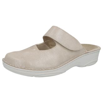 Berkemann Damen Heliane Hausschuh, beige/Shiny, 38 2/3 EU