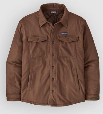 Patagonia LW Insulated Fjord Flannel Hemd berm brown