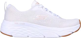 Skechers Max Cushioning Elite Sneaker f&uuml;r Damen (Wei&szlig;/Ros&eacute;gold)