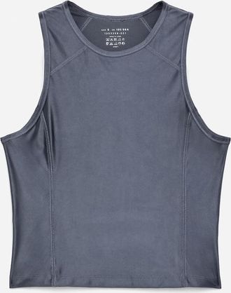 Arket Gl&auml;nzendes Tanktop -Grau