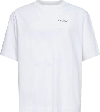 Off-white Homme, Tops, Blanc, Taille: 3XL Half Arrow Logo T-shirt