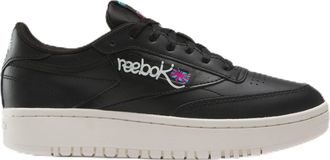 Reebok Damen Club C Double Sneaker,Cblack Chalk Laspin,35.5 EU