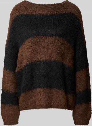 Emily van den Bergh Relaxed Fit Strickpullover aus Woll-Mix mit Viskose-Anteil