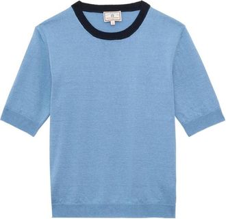Ines De La Fressange Femme, Pulls, Bleu, Taille: 38 FR Nova Shirt
