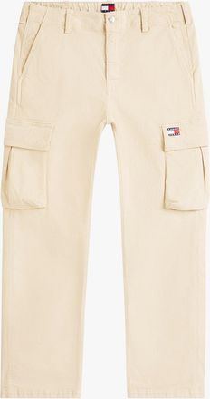 Tommy Hilfiger Pantalon cargo droit en coton m&eacute;lang&eacute;