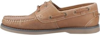 Hush Puppies Homme Wilson Chaussures Bateau, Peau, 43 EU