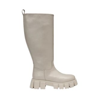 Marc O'Polo Hohe Stiefel aus beigem Leder - - Shoes - Damen - Beige - 41 EU
