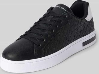 A|X Armani Exchange Sneaker mit Logo-Muster Modell LONDON SAFFIANO